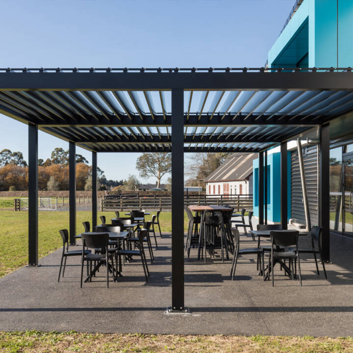 Motorised Louvre Roofs - Stylish & Adjustable | EXO Louvre Systems